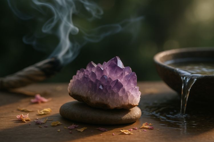 How to Cleanse Amethyst Crystals – Himalaya